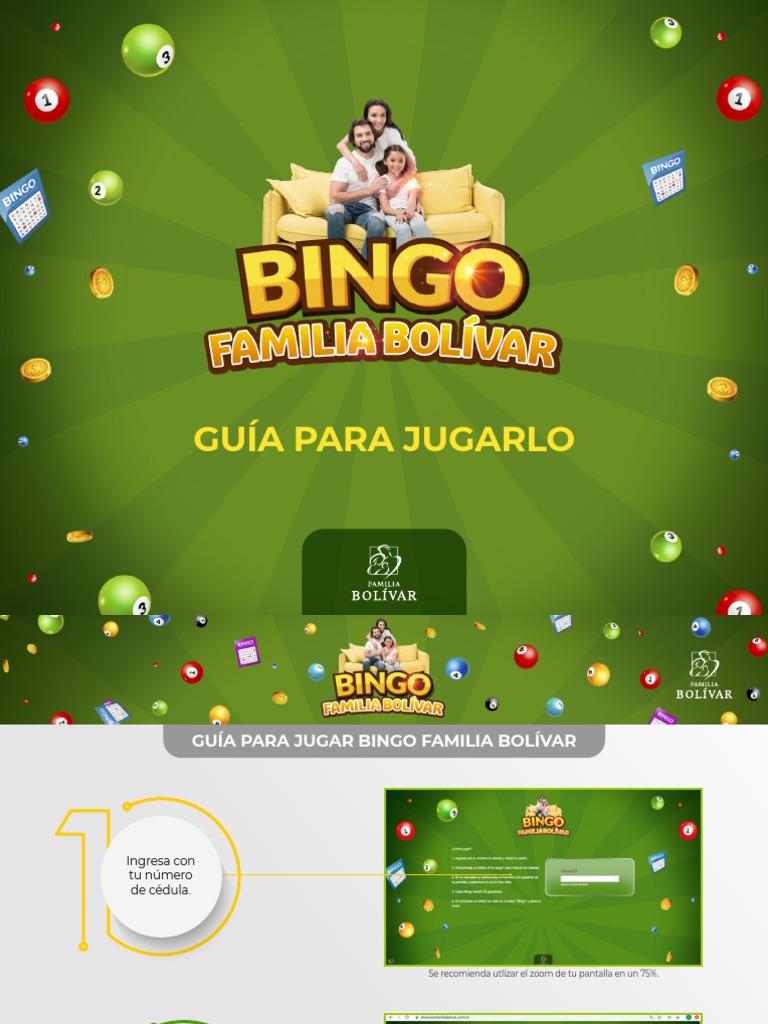 Instructivo Bingo Bolivar | PDF | Juego de azar | Ocio