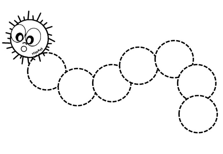 Caterpillar Template PDF | PDF