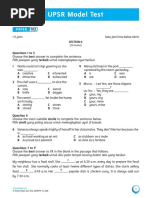 SPM Writing - Vocabulary Exercise | PDF