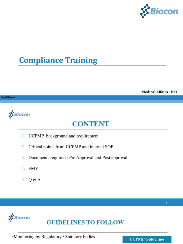 Refresher Training Compliance | PDF | Pharmaceutical Industry | Health Care