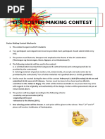 Poster Making Contest Guidelines | PDF