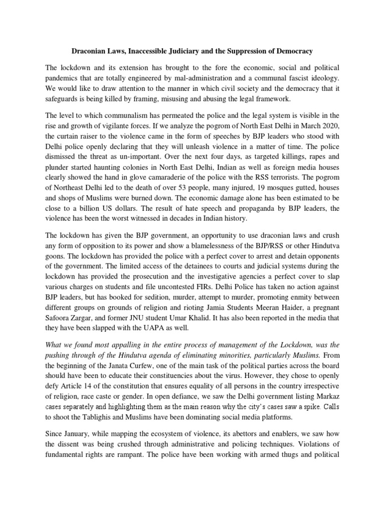 MHA Cover Letter | PDF | Bharatiya Janata Party | Government