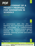 Sample Innovation Project | PDF | Phonics | Reading Comprehension