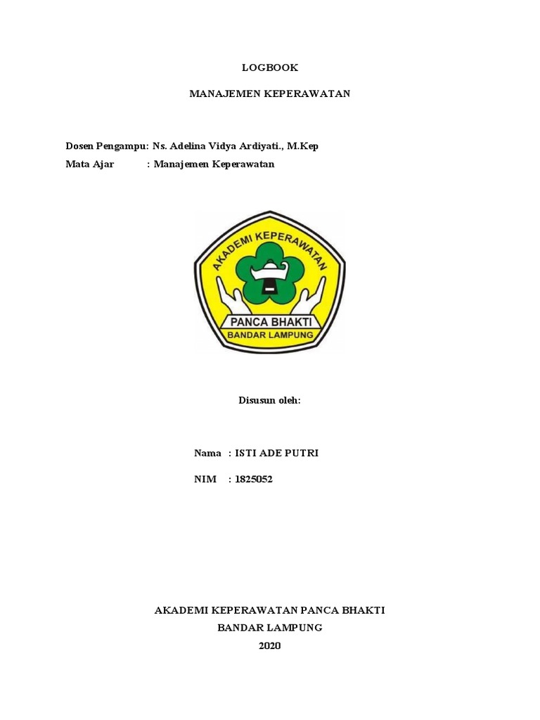 Logbook Mankep - Isti Ade Putri - 1825052 | PDF