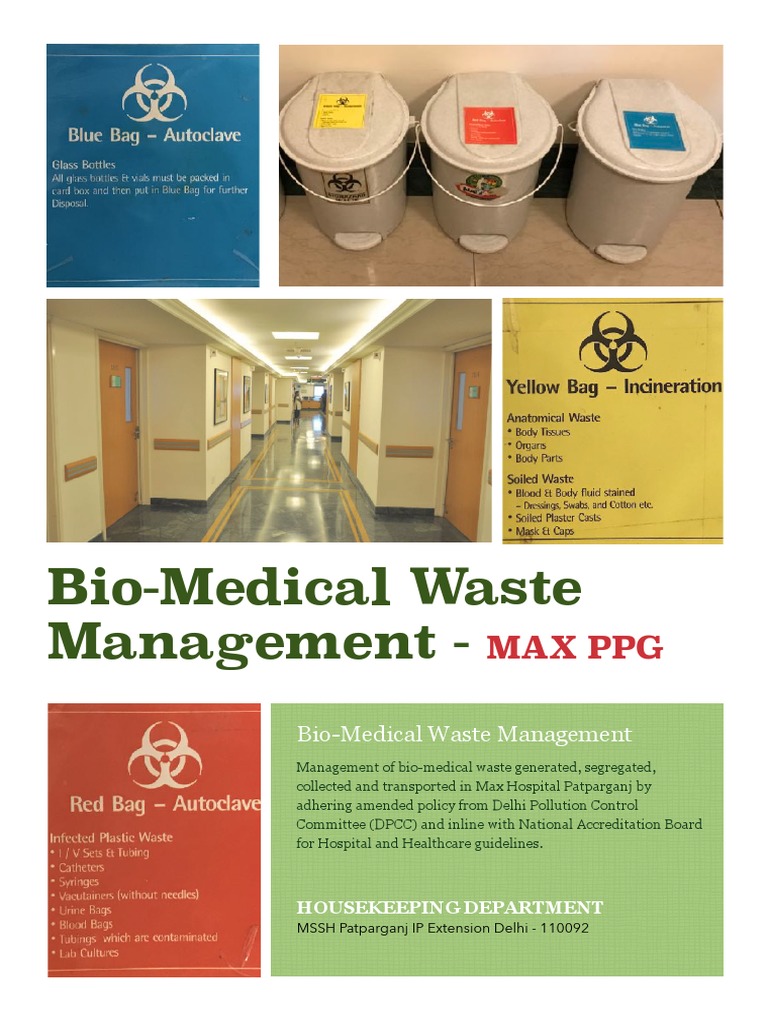 Biomedical Waste Management India Pdf Biomedical Engineering