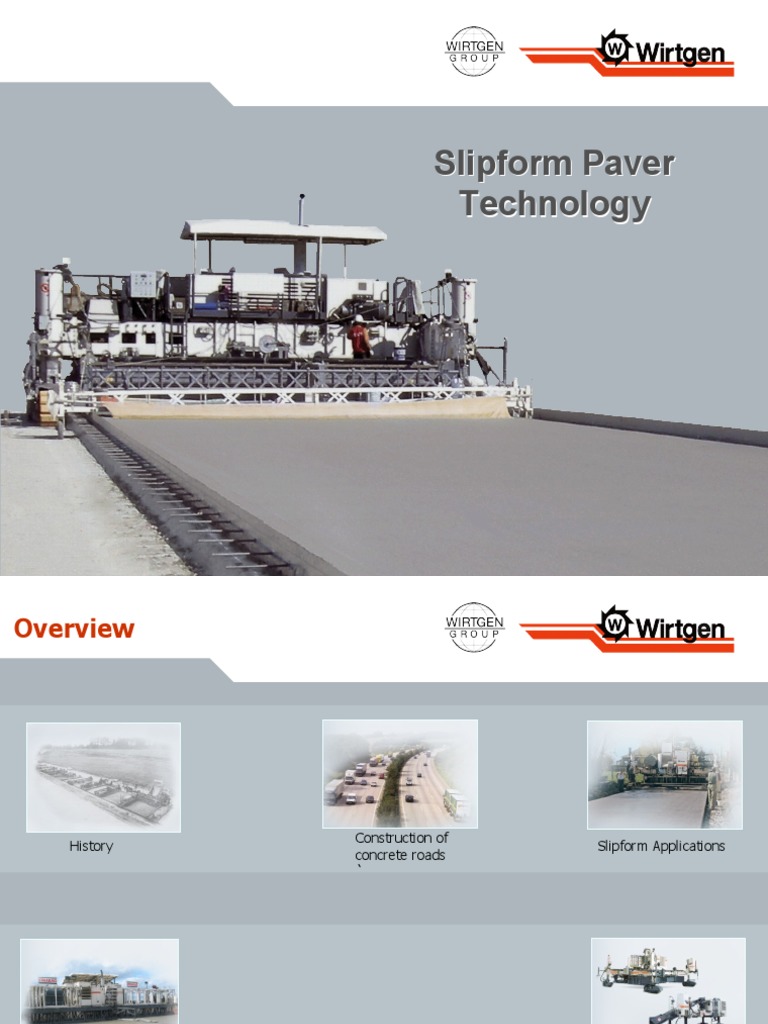 Slipform Technology | PDF | Road Surface | Road