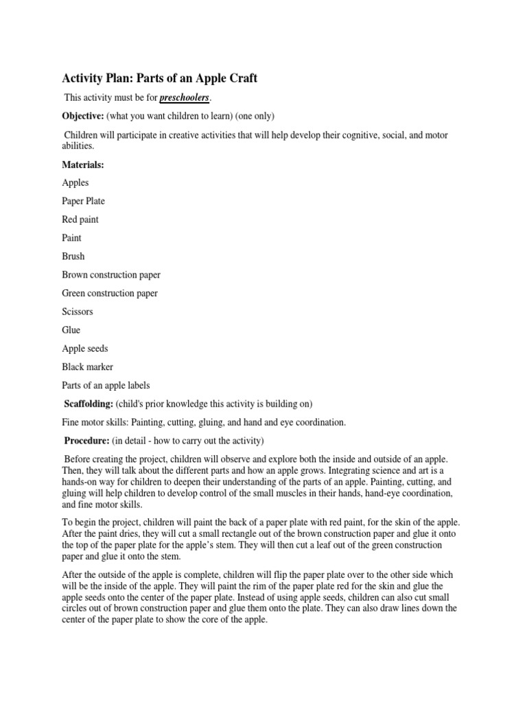 Ece250 Activity Plan | Download Free PDF | Cognition | Behavior Modification