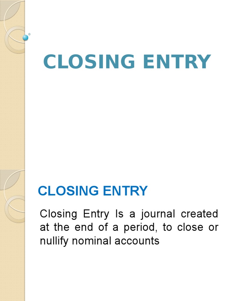 Closing the Books: A Sample Closing Entry Journal for PD Asih Jaya ...