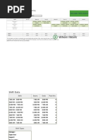 Weekly Shift Schedule Template 2025 | PDF