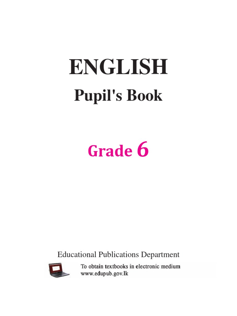 Grade 6 English Pupil's Book PDF | PDF | Plural | Classroom