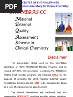 Guidelines For The RITM National External Quality Assessment Scheme ...