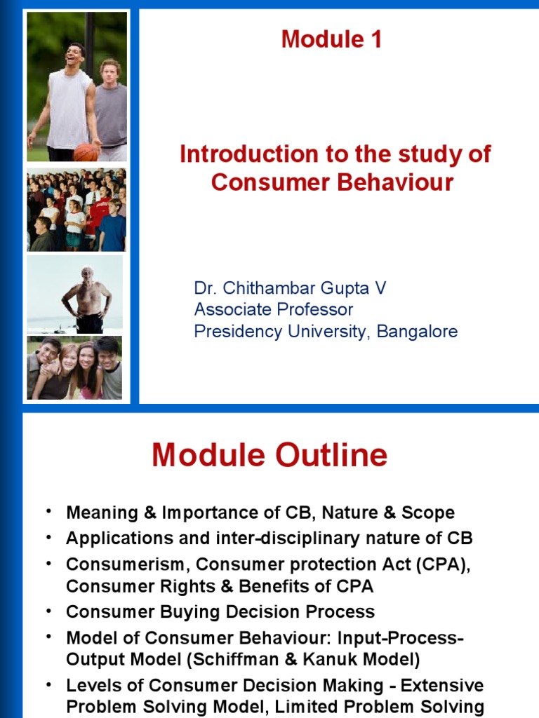 Mktgpm34705rconrpr Cb Module 1 Gupta Pdf Consumer Behaviour