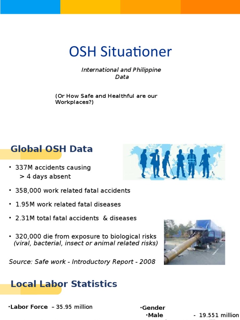 OSH Situationer Ccu 01 | PDF | Occupational Safety And Health | Medical ...
