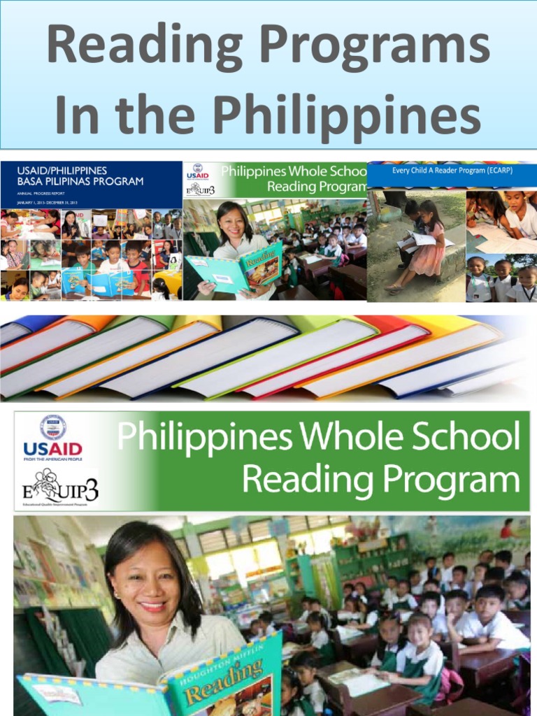 Reading Program Programs in The Philippines | PDF | Reading ...