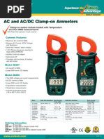 Manual Multimetro Datamens | PDF | Computer Engineering | Equipment