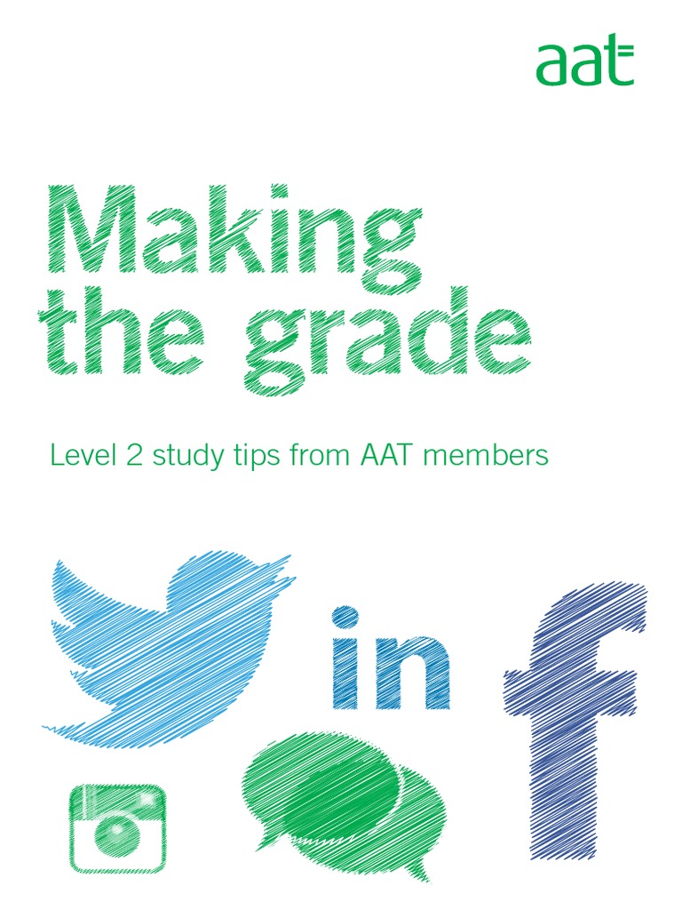Level 2 Study Tips From AAT Members | PDF | Bookkeeping | Business