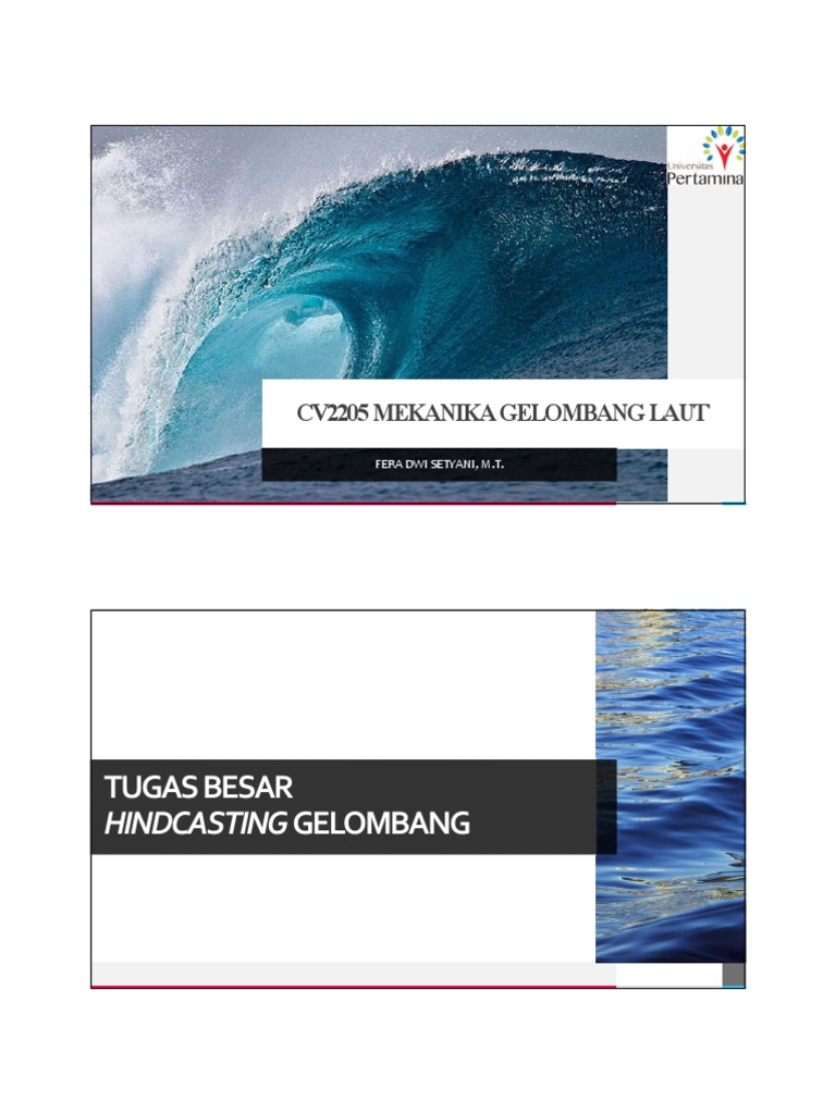 Hindcasting Gelombang CV2205 | PDF