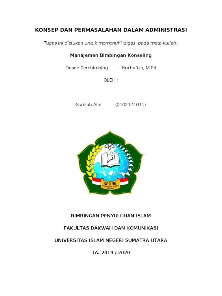 Konsep dan Masalah Administrasi | PDF