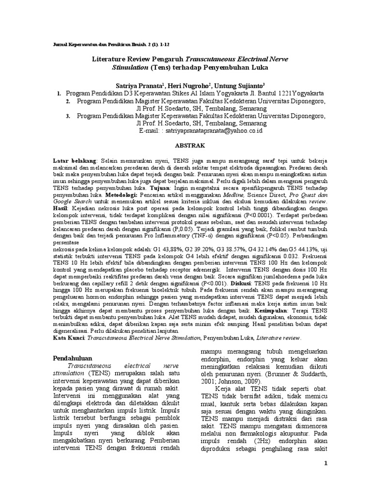 Contoh Literatur Review | PDF