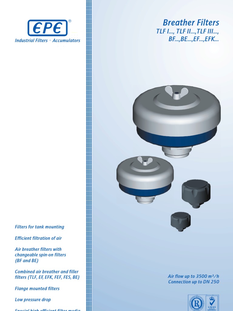 10 01 Breather Filters GB | PDF | Filtration | Nature