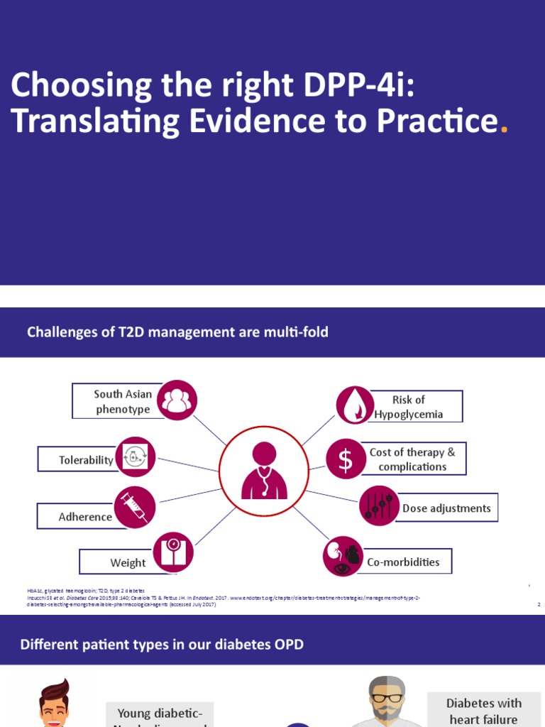 Choosing The Right DPP-4i: Translating Evidence To Practice | PDF ...