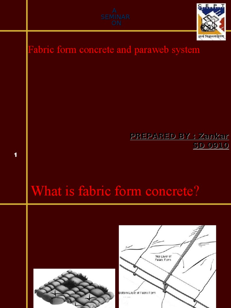 Fabric Formed Concrete and Websol Modified | PDF | Technology & Engineering