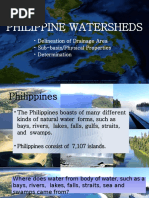 Major Watersheds and River Basins in PH | PDF | Mindanao | Water Management