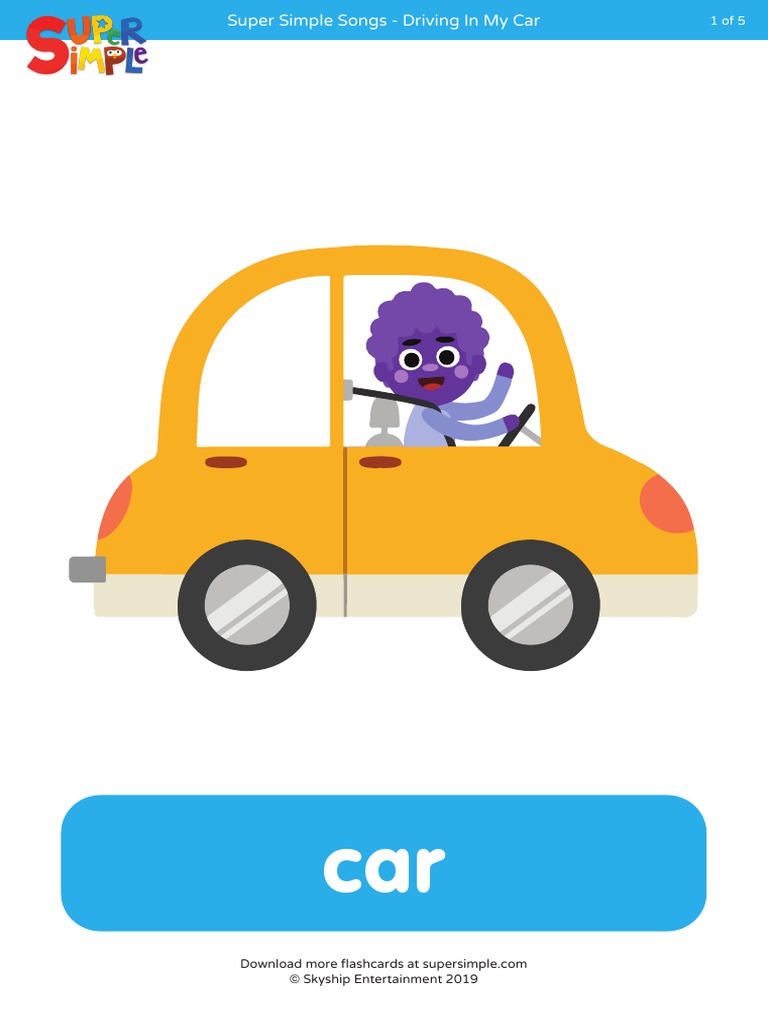 Driving in My Car Dock Flashcards | PDF | Business