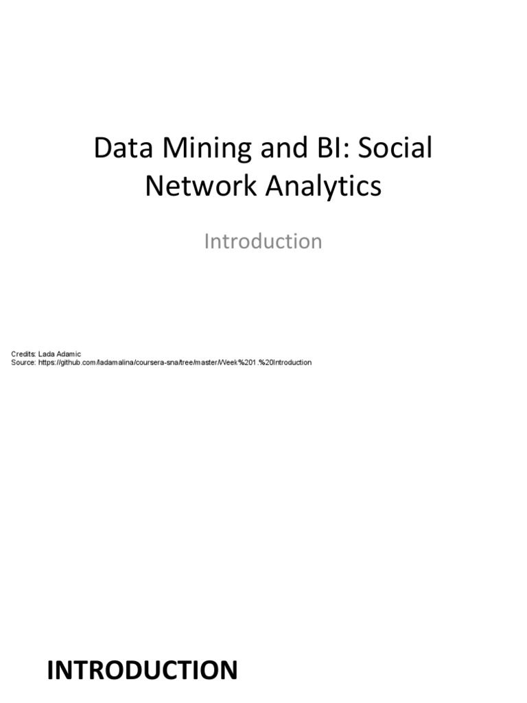 [TITLE] Understanding Social Networks: An Introduction to Social ...