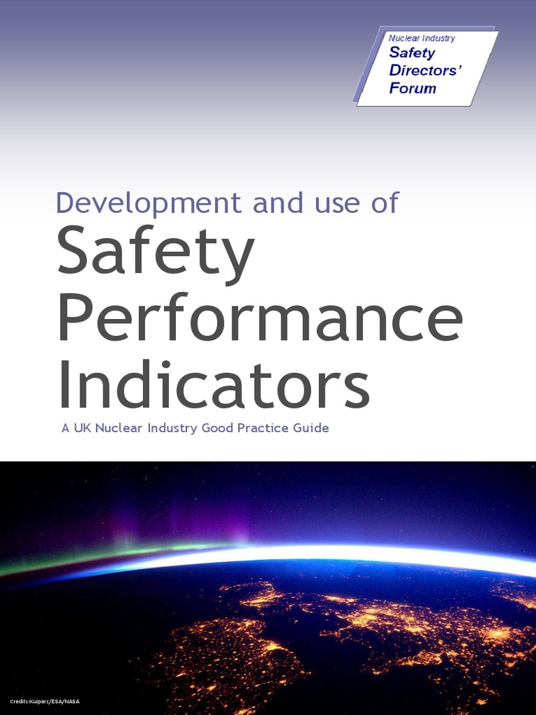 Safety Performance Indicators: Development and Use of | PDF | Safety ...