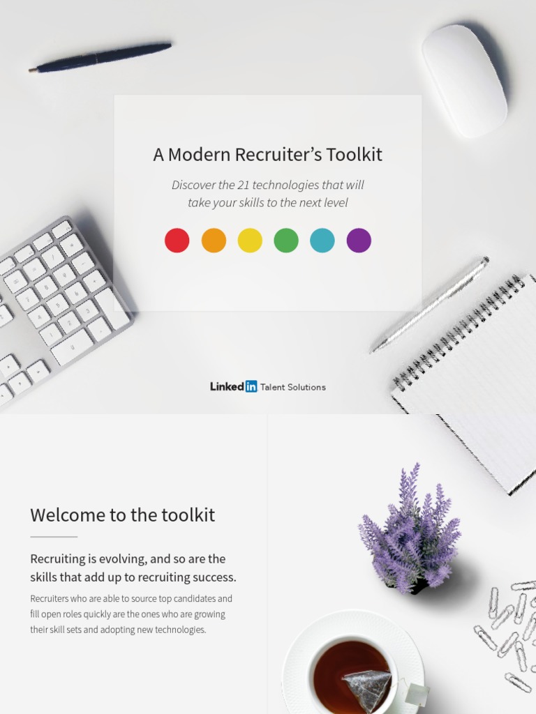 Modern Recruiters Toolkit en Final PDF | PDF | Linked In | Recruitment