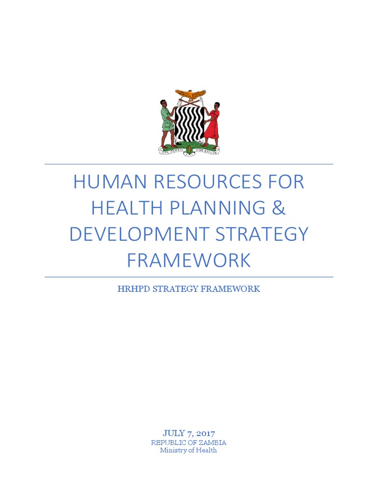 National HRHPlanning and Development Strategy Frameworkadfafds | PDF ...