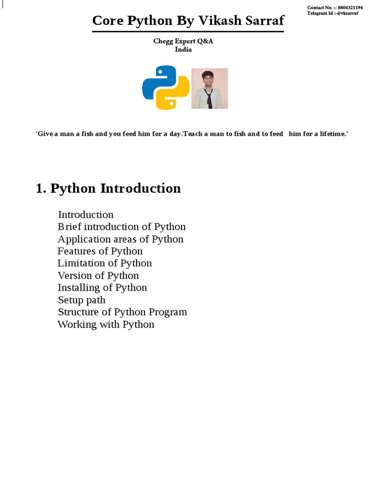 Core Python by Vikash Sarraf | PDF | Algorithms | Boolean Data Type