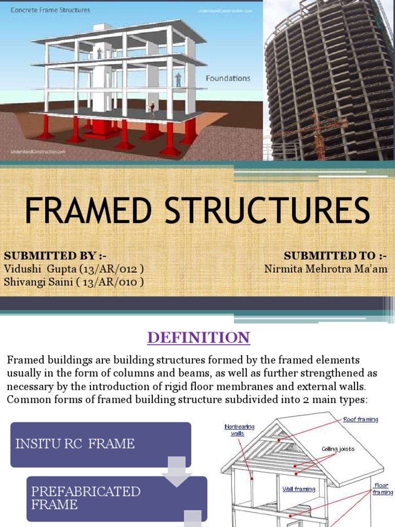 Concrete Frame Structure Building