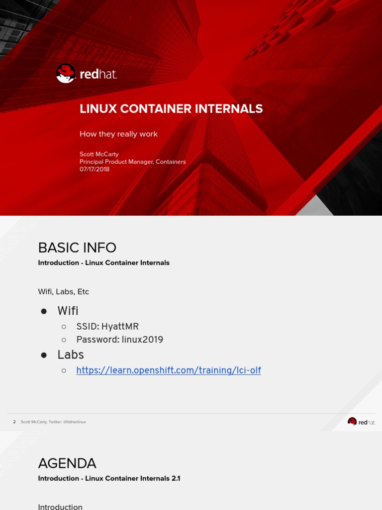 Linux Container Internals PDF | PDF | Areas Of Computer Science | System Software