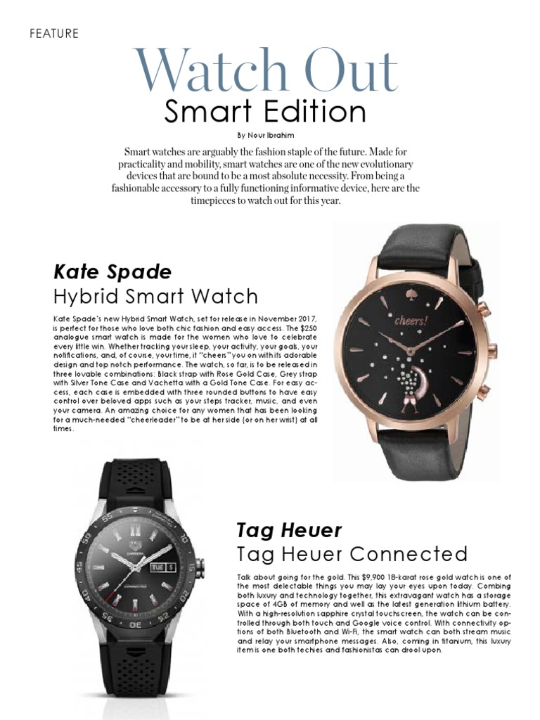 Watches | PDF | Smartwatch | Smart Devices
