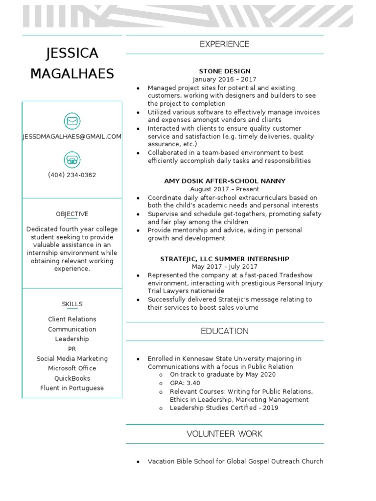 Updated Resume 2019 | PDF | Marketing | Leadership