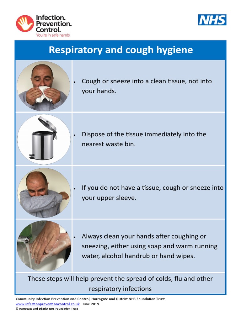 Respiratory and Cough Hygiene Poster | PDF