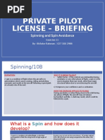 Stall and Spin Awareness Training Guide | PDF | Aircraft | Lift (Force)