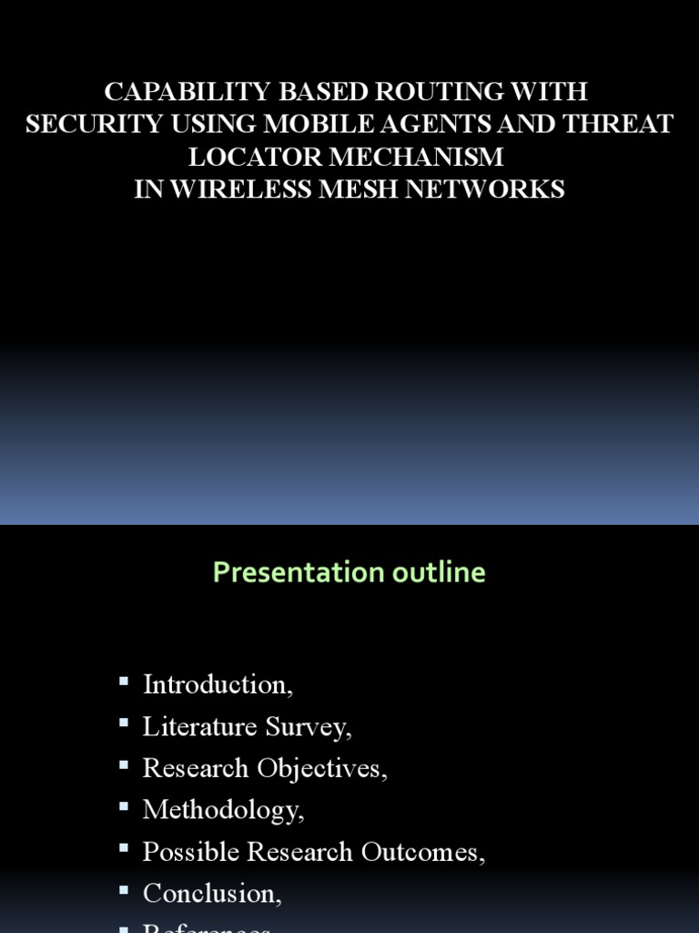 Capability Based Routing | PDF | Routing | Wireless Ad Hoc Network