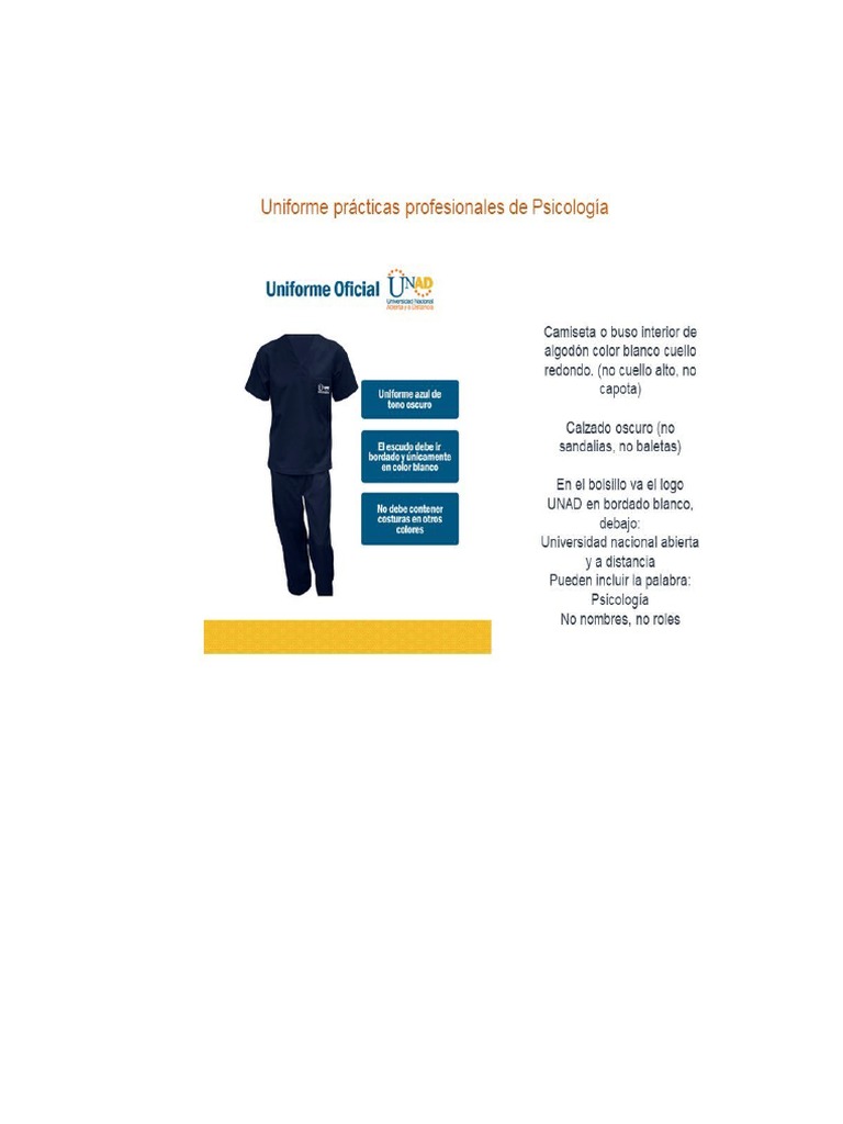 Uniforme UNAD | PDF
