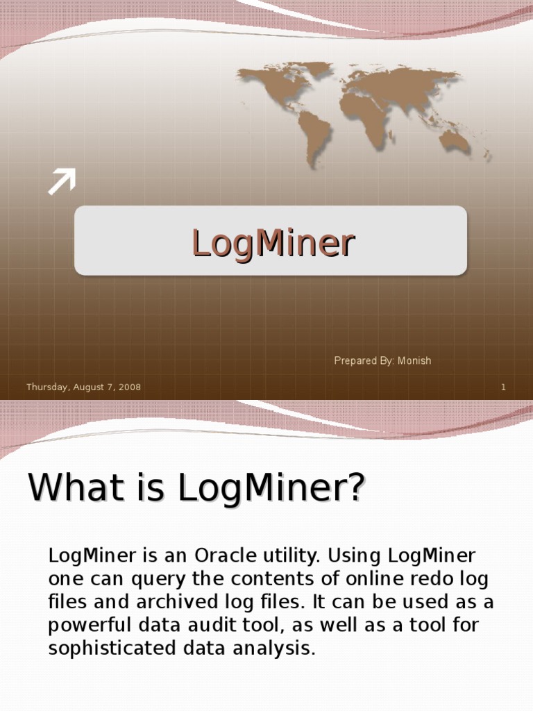 Oracle LogMiner | Download Free PDF | Application Software ...