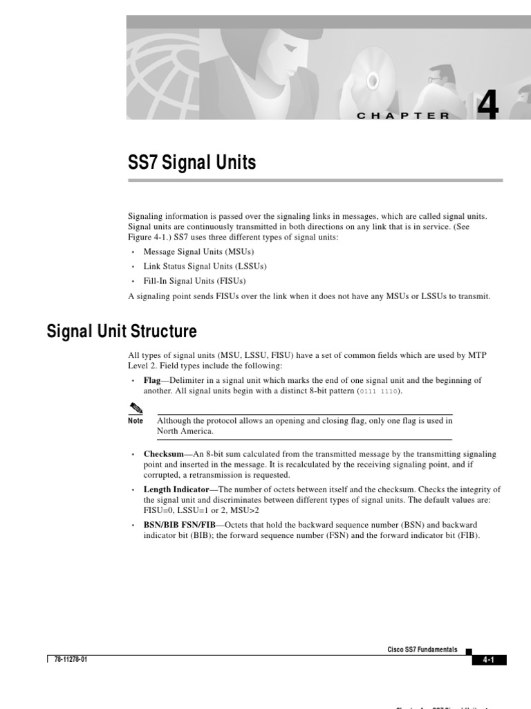 SS7 Signal Units Explained | PDF | Network Protocols ...