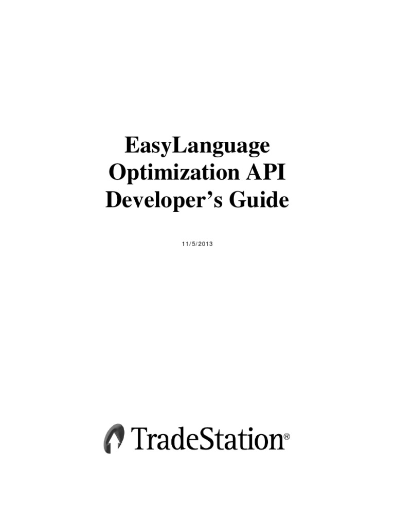Easy Language Optimization API | PDF | Program Optimization | Parameter (Computer Programming)