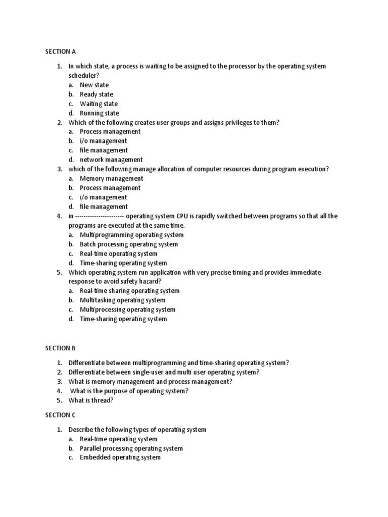 Understanding Operating Systems Concepts | PDF | Computers