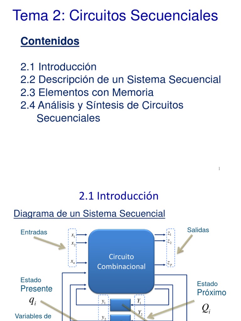 Circuitos Secuenciales | Descargar gratis PDF | Teoría de la computación | Tecnología digital