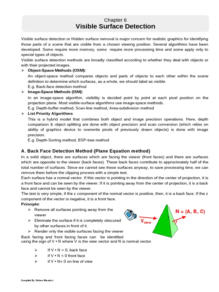 Chapter 6 PDF | PDF | Computer Graphics | Computer Vision