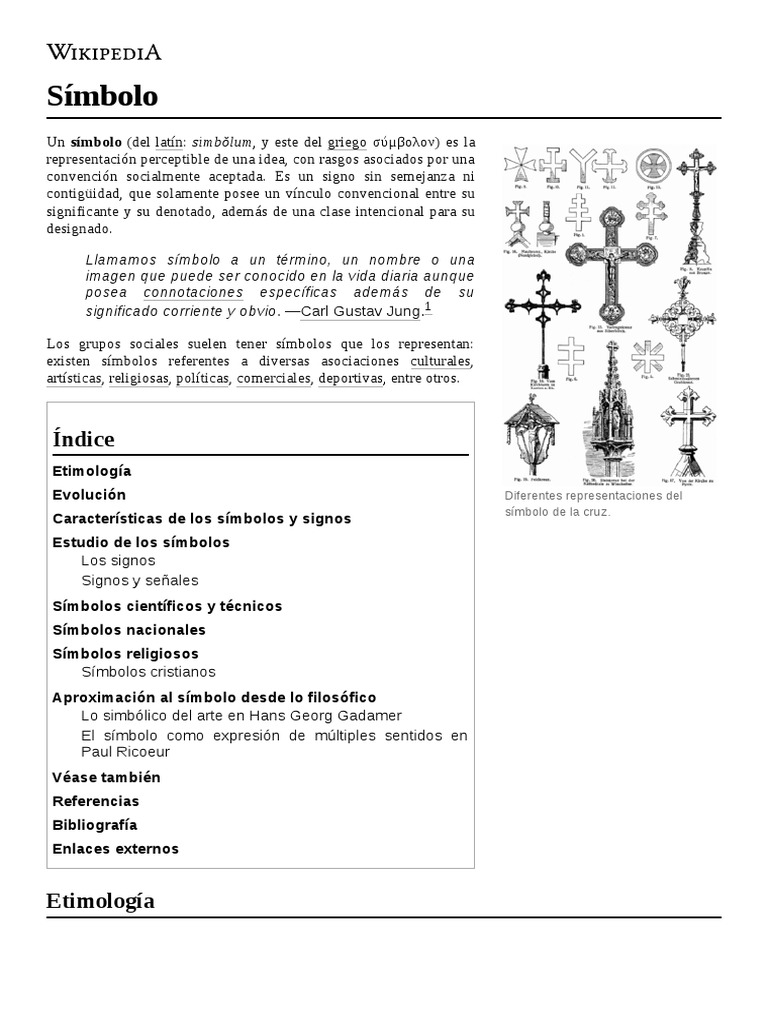 Símbolo | PDF | Los símbolos | Semiótica