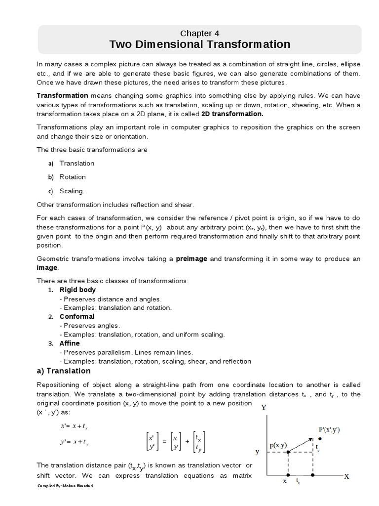 Chapter 4 Pdf Pdf 2 D Computer Graphics Cartesian Coordinate System