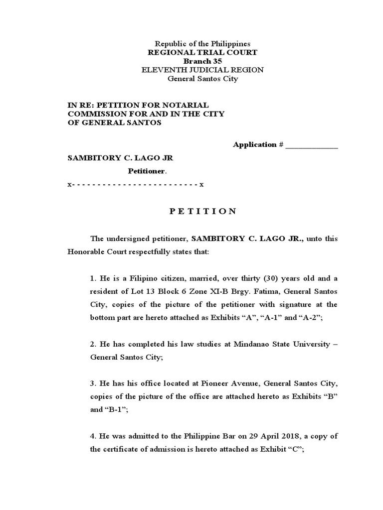 001 Application For Notarial Commission | PDF | Notary Public ...